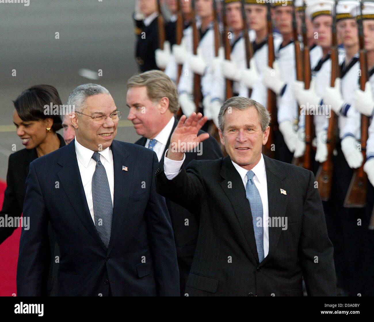 George bush uniform hi-res stock photography and images - Alamy