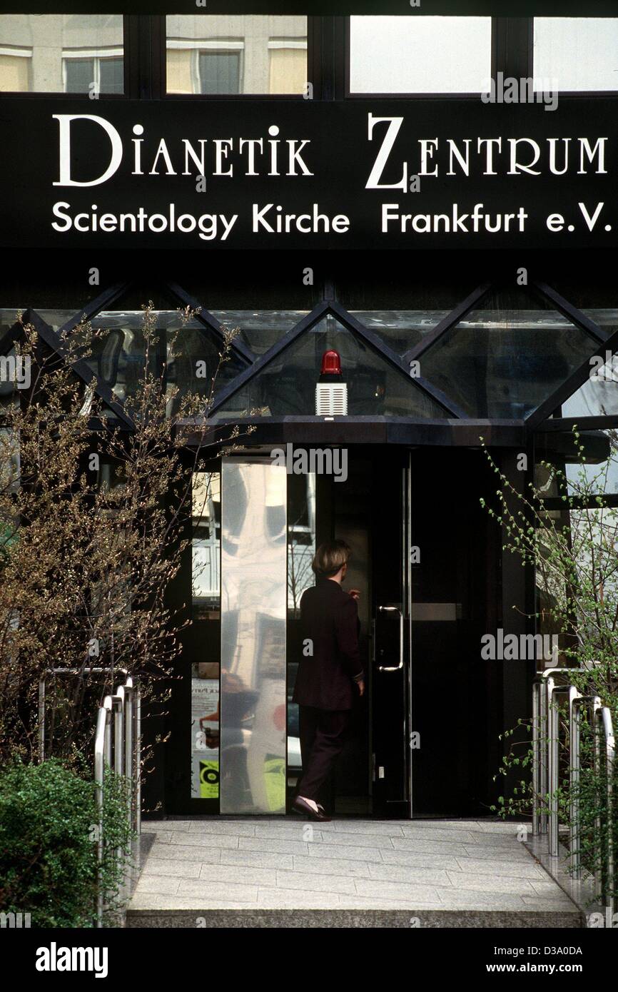 (dpa files) - The entrance to the controversial Scientology church in ...