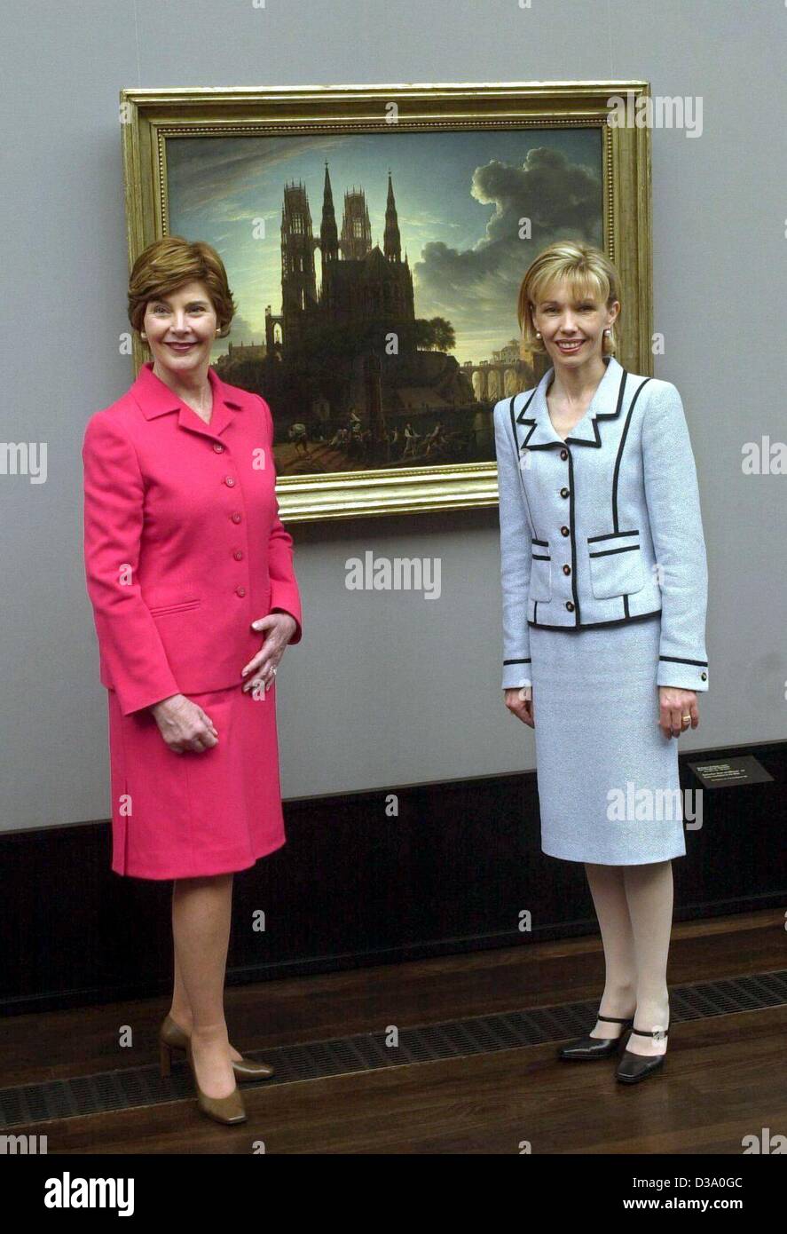 Laura bush hi-res stock photography and images - Alamy