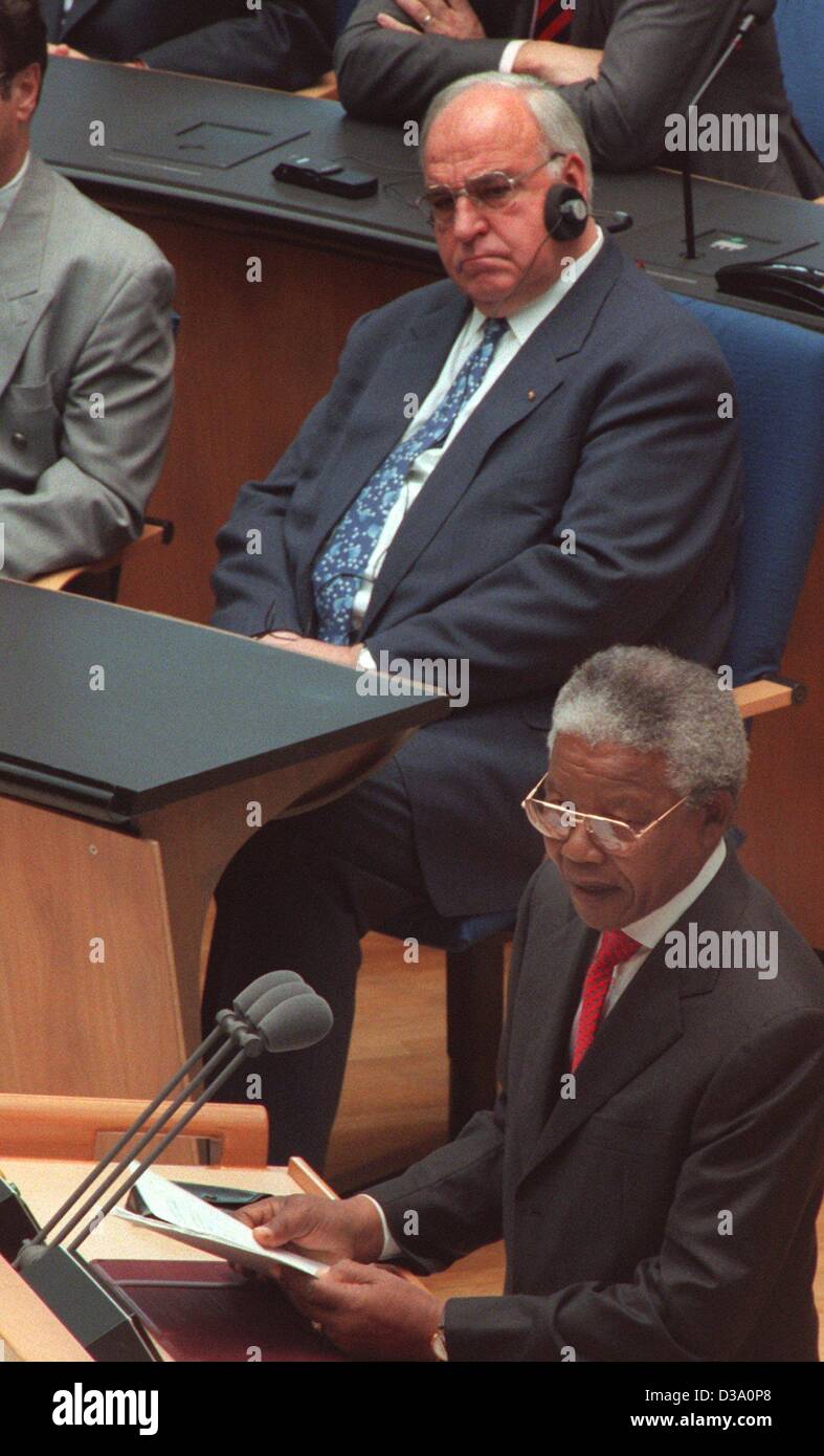 Visit chancellor helmut kohl hi-res stock photography and images - Alamy