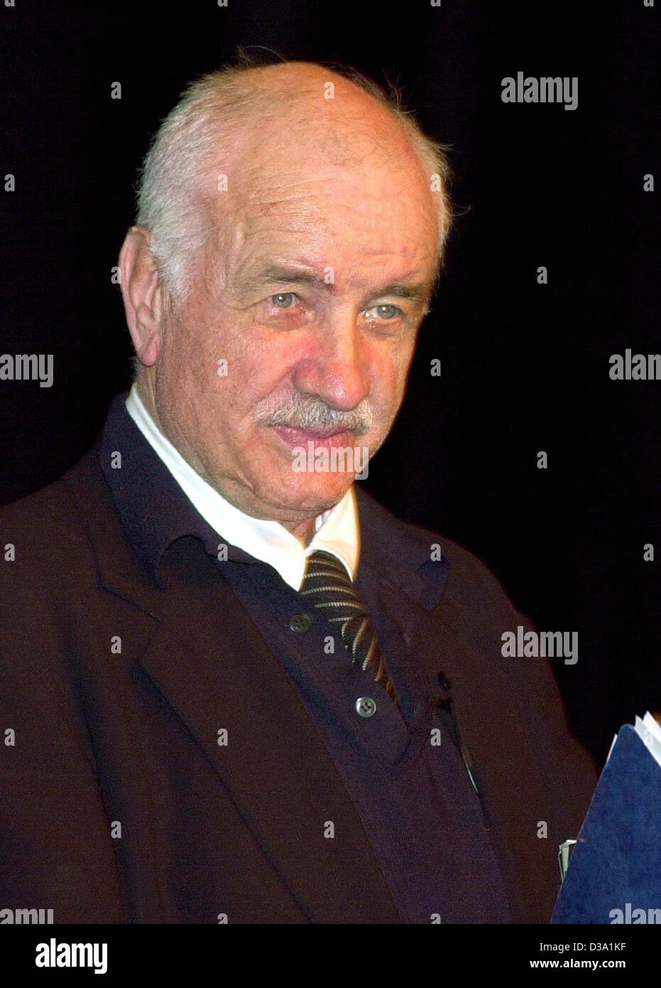 German actor Armin Mueller-Stahl at a reading from his autobiography ...