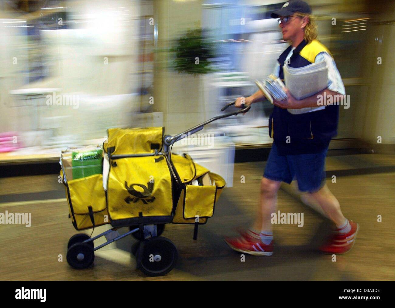 German postman hi-res stock photography and images - Alamy