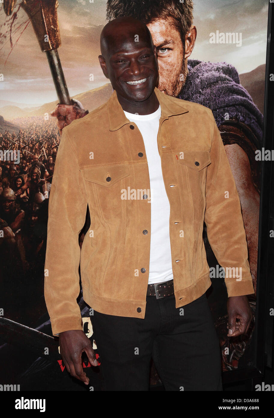 PETER MENSAH ACTOR PREMIERE OF SPARTACUS: WAR OF THE DAMNED LOS ANGELES ...