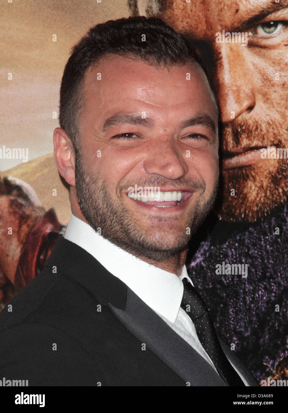 NICK TARABAY ACTOR PREMIERE OF SPARTACUS: WAR OF THE DAMNED LOS ANGELES ...