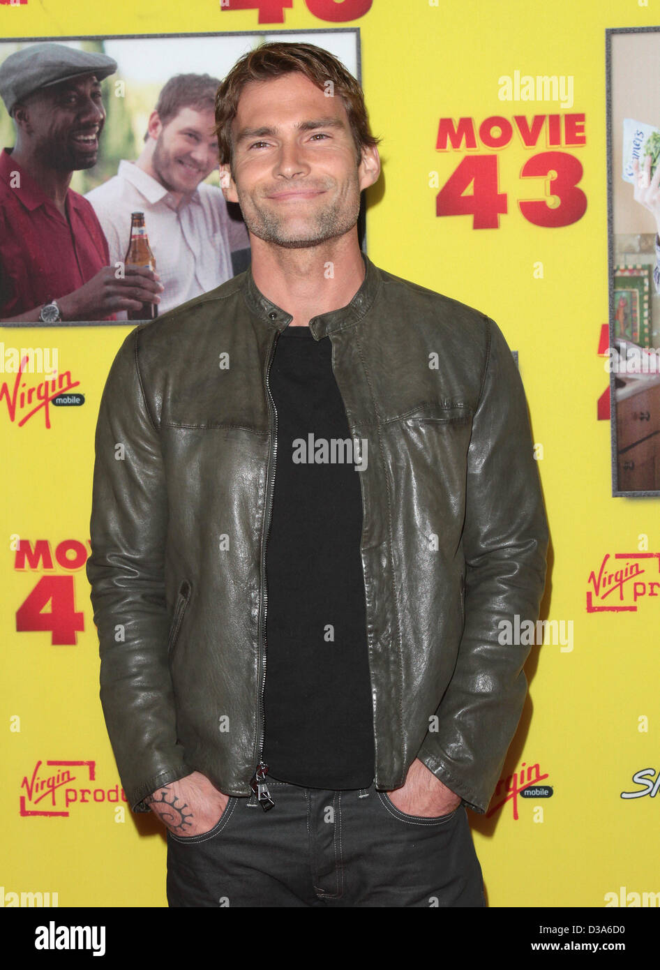 SEANN WILLIAM SCOTT ACTOR PREMIERE OF MOVIE 43 LOS ANGELES, CALIFORNIA ...
