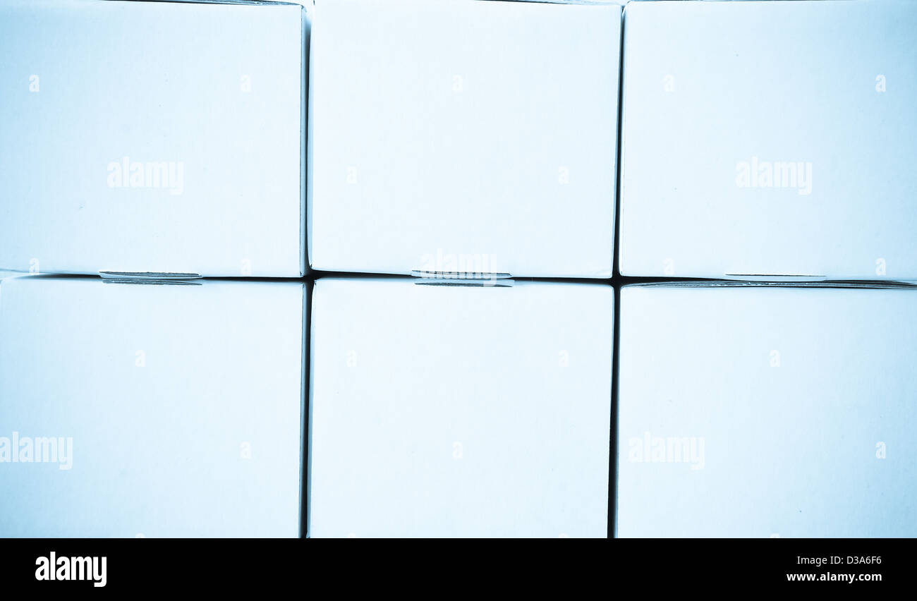 Abstract background White box Stock Photo - Alamy