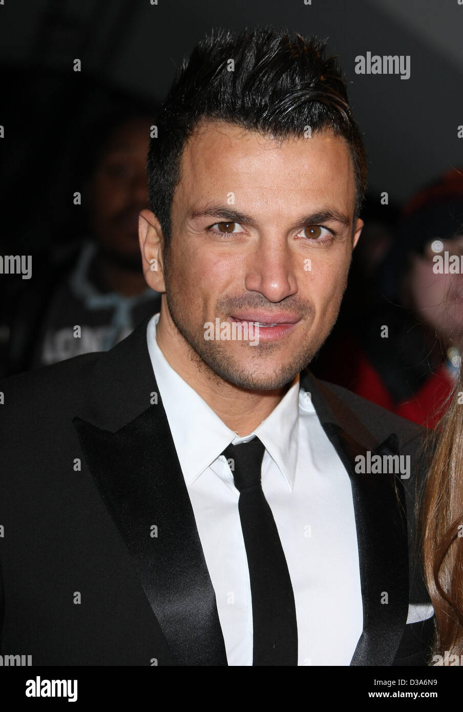 PETER ANDRE SINGER NATIONAL TELEVISON AWARDS RED CARPET ARRIVALS LONDON ...