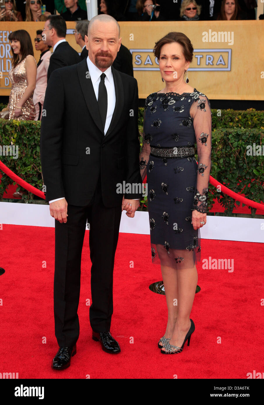 BRYAN CRANSTON; ROBIN DEARDEN ACTOR 19TH ANNUAL SCREEN ACTORS GUILD ...