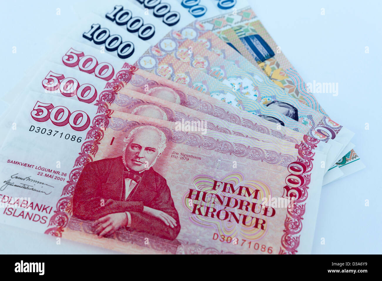 Icelandic krona hi-res stock photography and images - Alamy