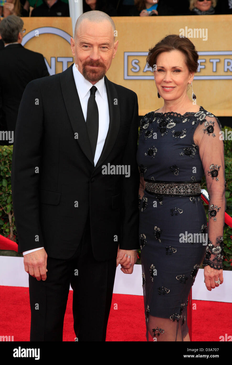 BRYAN CRANSTON; ROBIN DEARDEN ACTOR 19TH ANNUAL SCREEN ACTORS GUILD ...