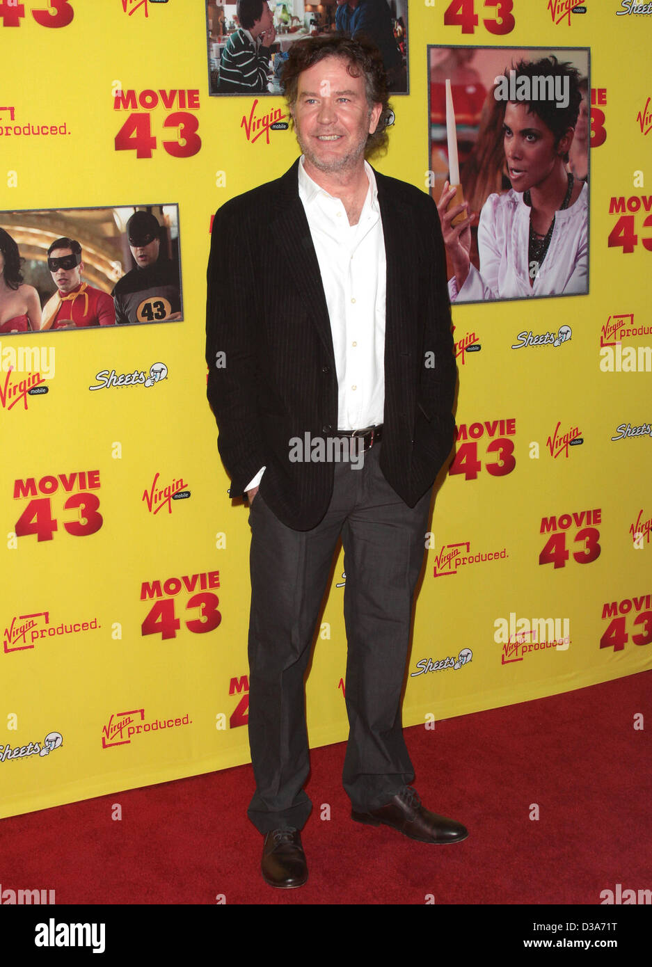 TIMOTHY HUTTON ACTOR PREMIERE OF MOVIE 43 LOS ANGELES, CALIFORNIA, USA ...