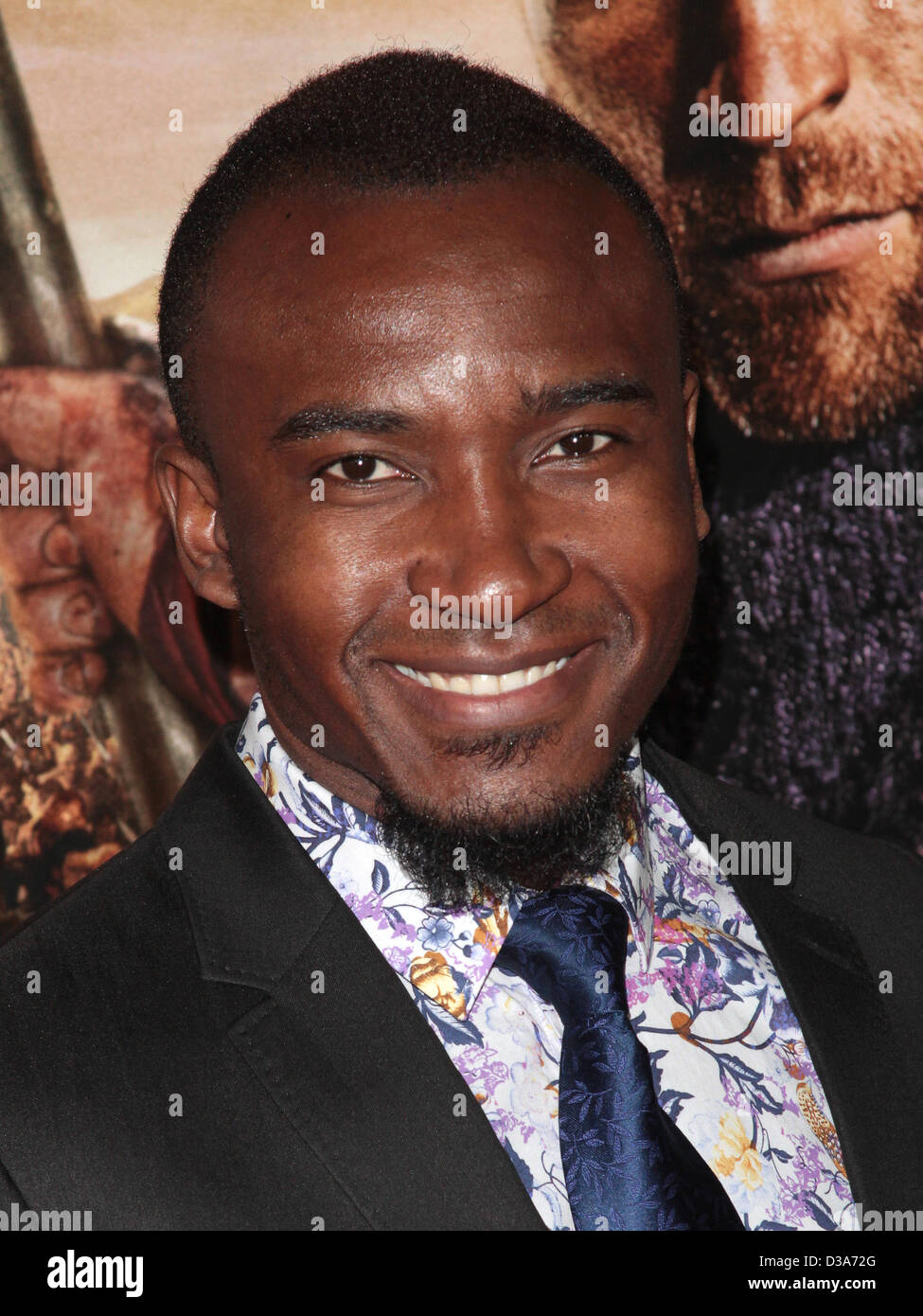 BLESSING MOKGOHLOA ACTOR PREMIERE OF SPARTACUS: WAR OF THE DAMNED LOS ...