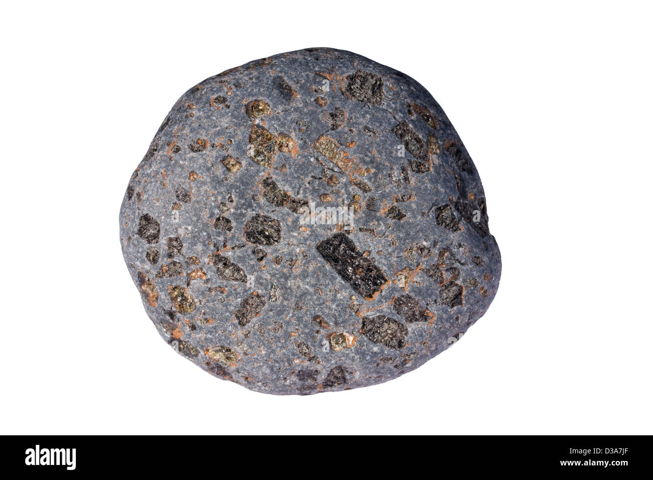 Pyroxene Rock With Porphyritic