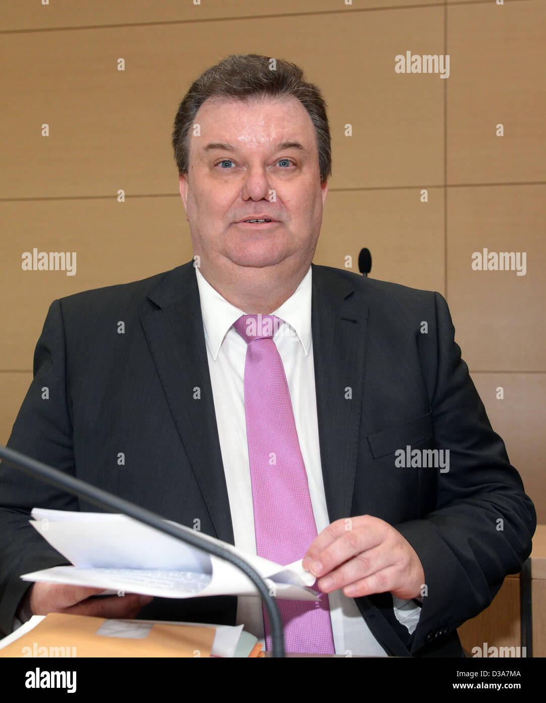 Plaintiff Ralf Eschelbach, judge at the Federal Court of Justice of ...