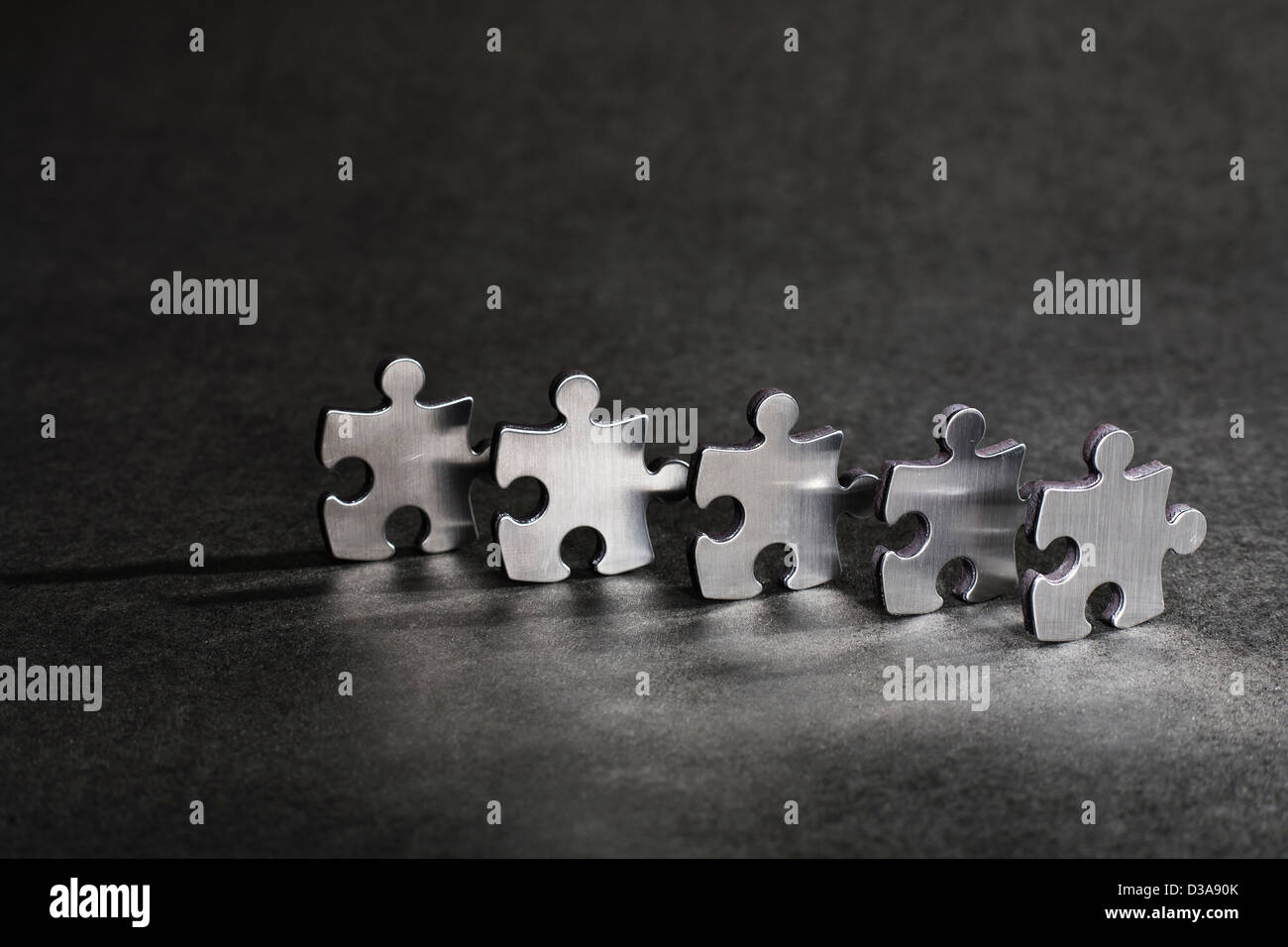 Metal jigsaw puzzle hi-res stock photography and images - Alamy