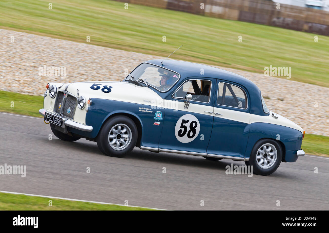 1958 Rover 100 P4 with driver Victoria Beever during the St Mary's ...