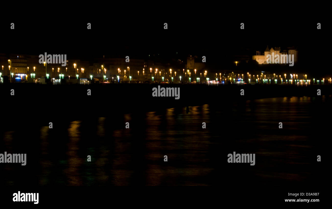 Dieppe night lights hi-res stock photography and images - Alamy