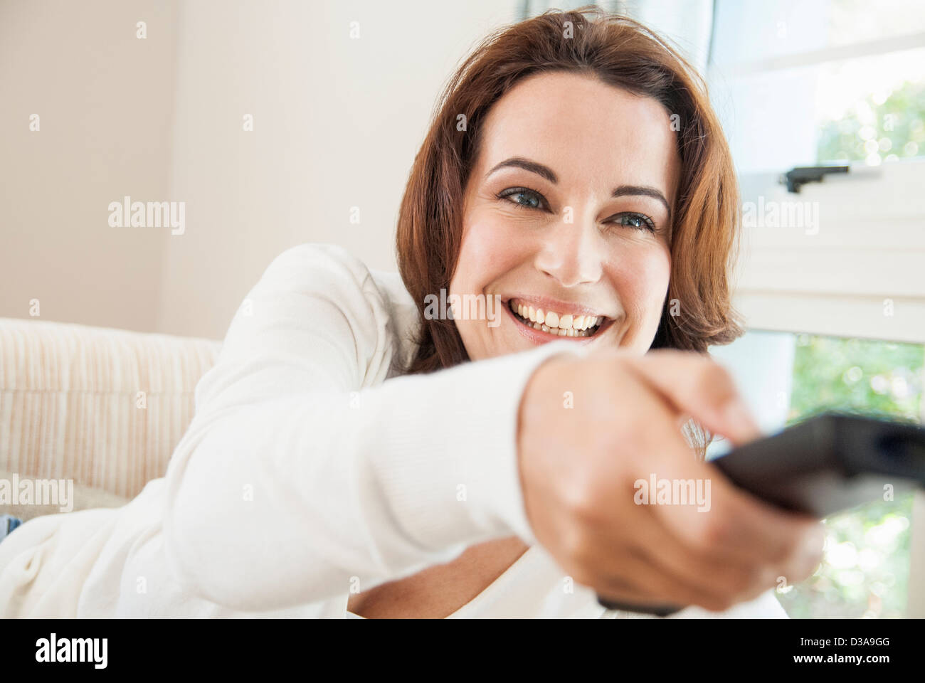 Light of tv head hi-res stock photography and images - Alamy