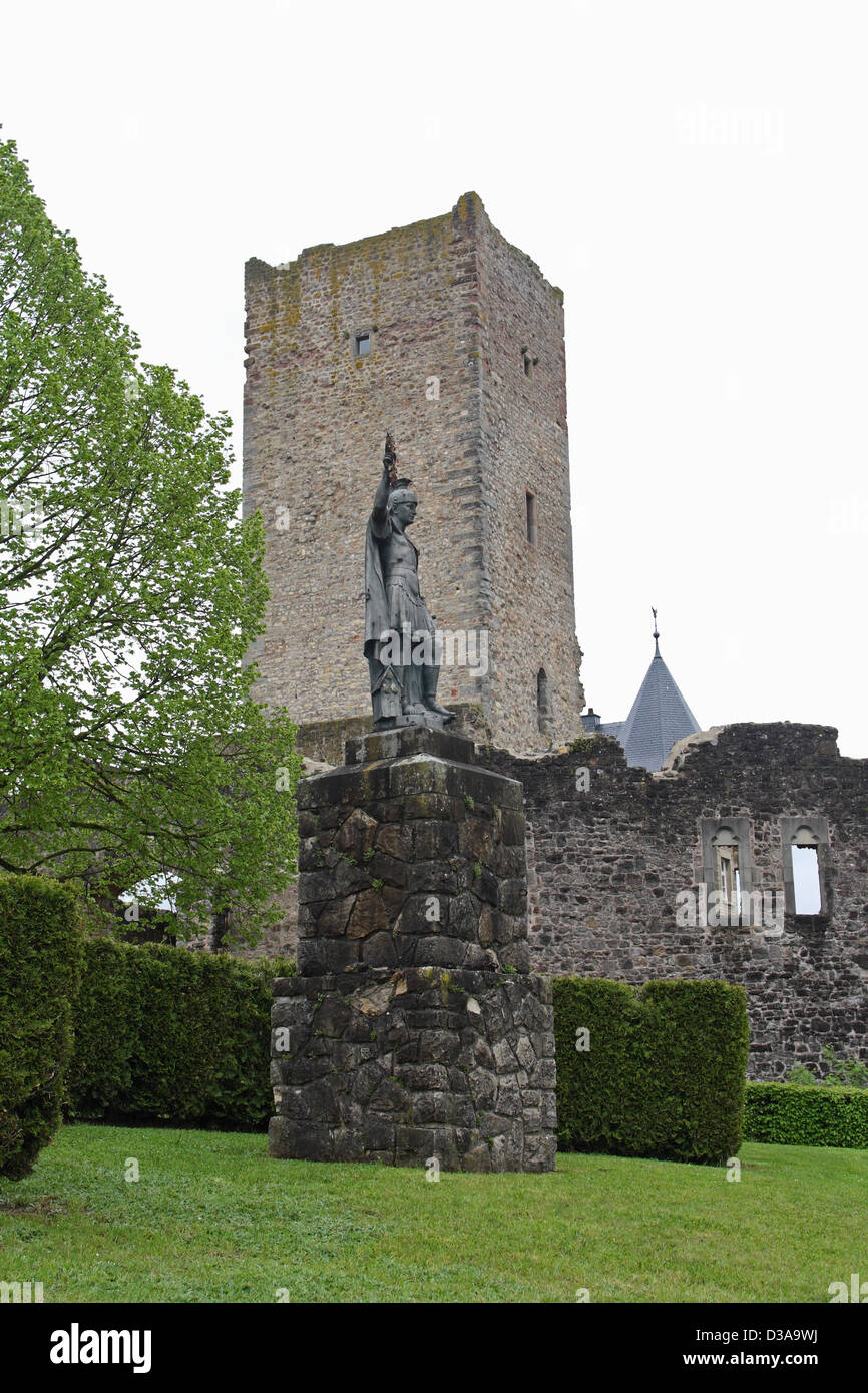 Useldange Castle, Luxembourg Stock Photo - Alamy