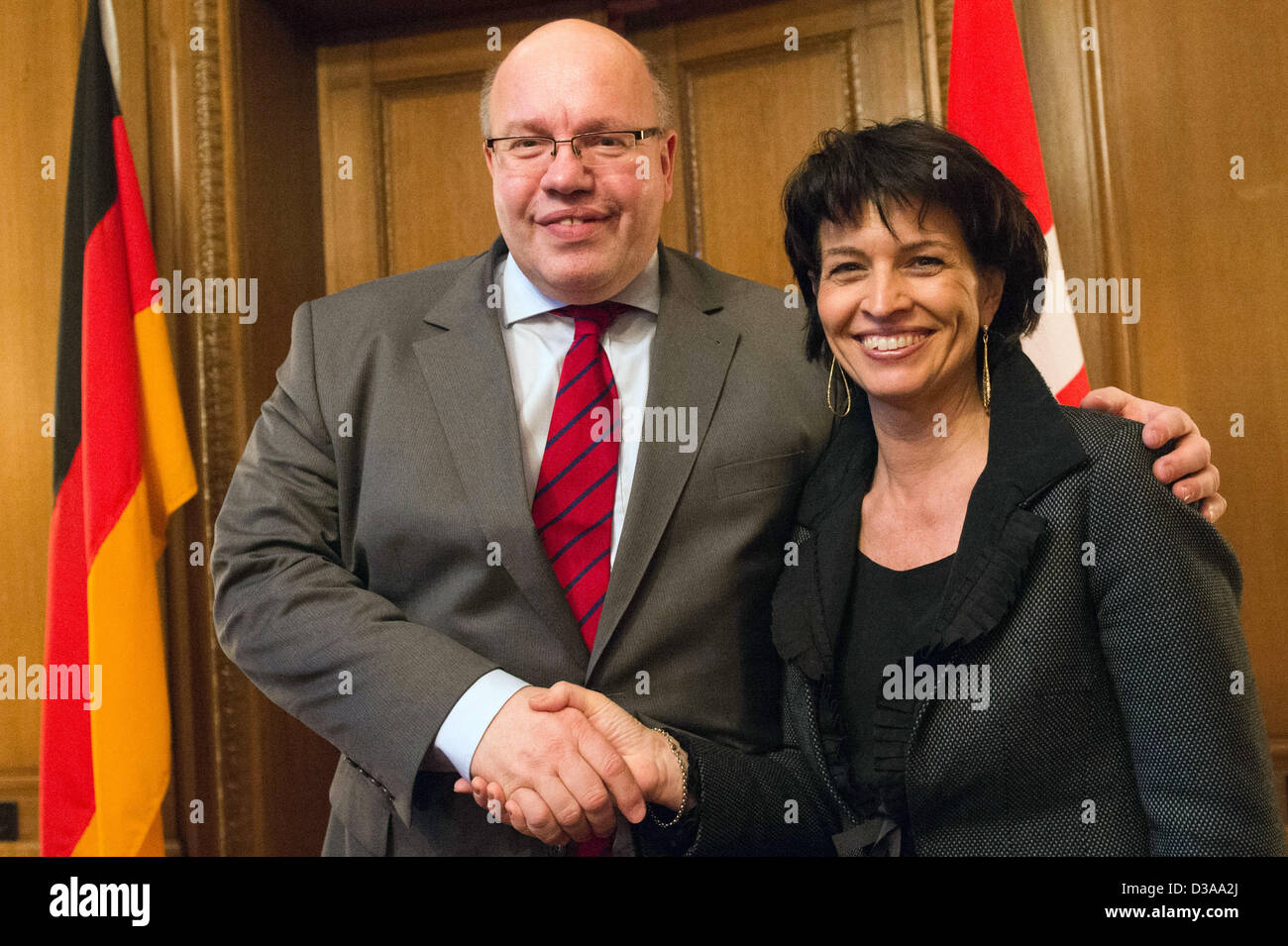 German Environment Minister Peter Altmaier meets Swiss Minister of ...