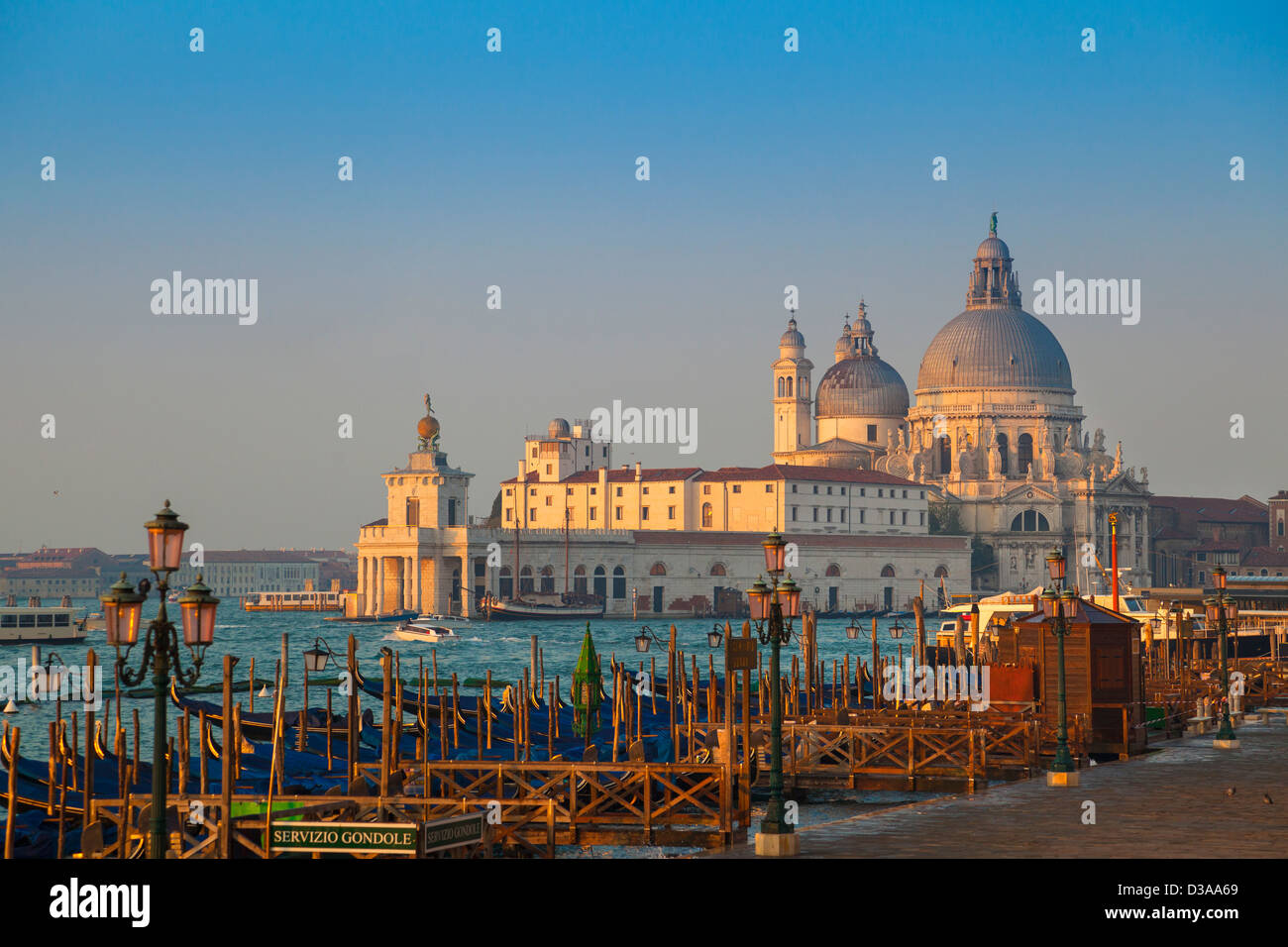 Ornate building overlooking harbor Stock Photo - Alamy