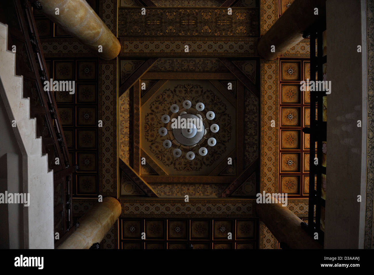 ceiling of the main temple complex Stock Photo - Alamy