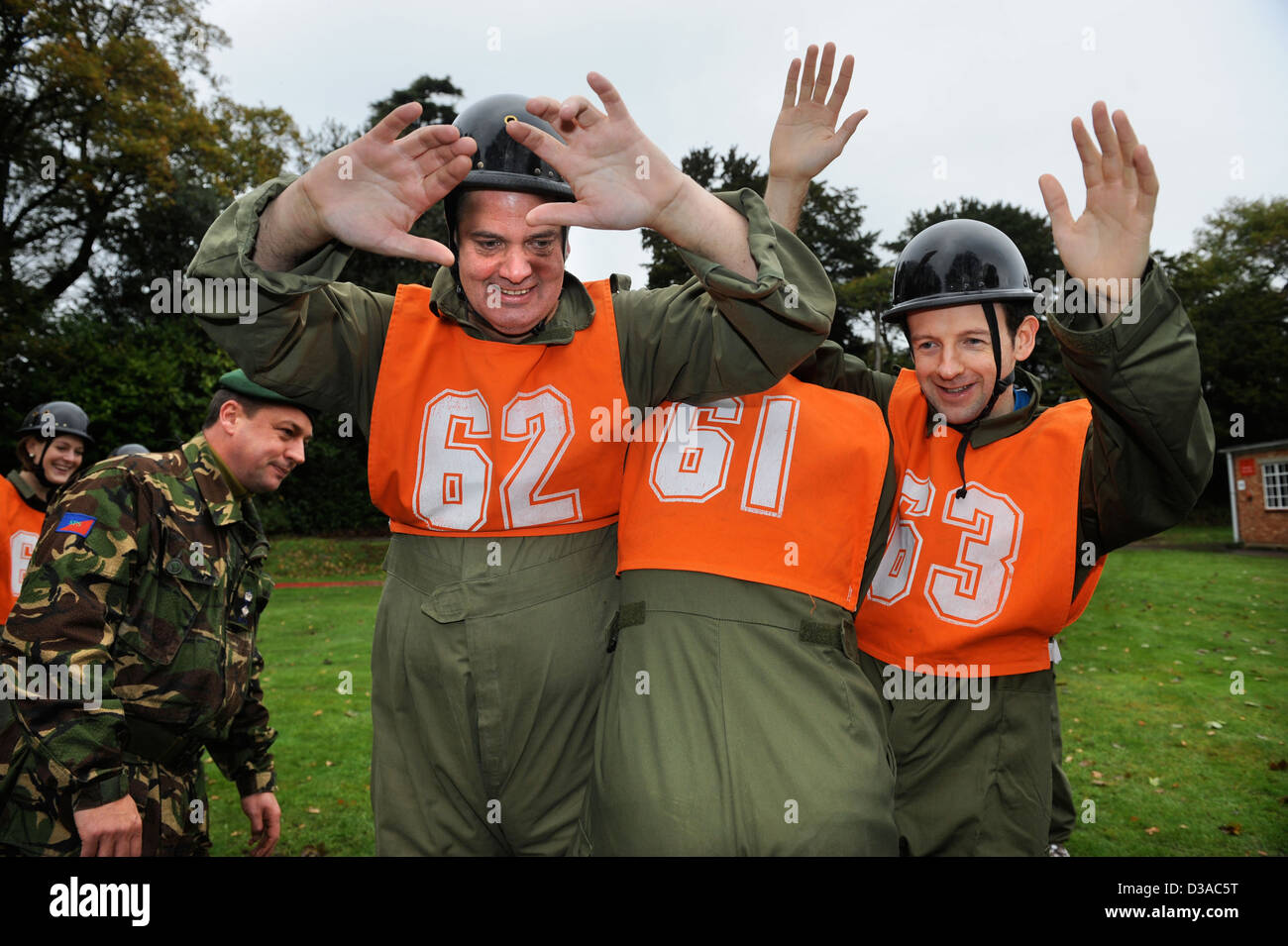 Older candidates experiencing the tasks required of potential recruits ...