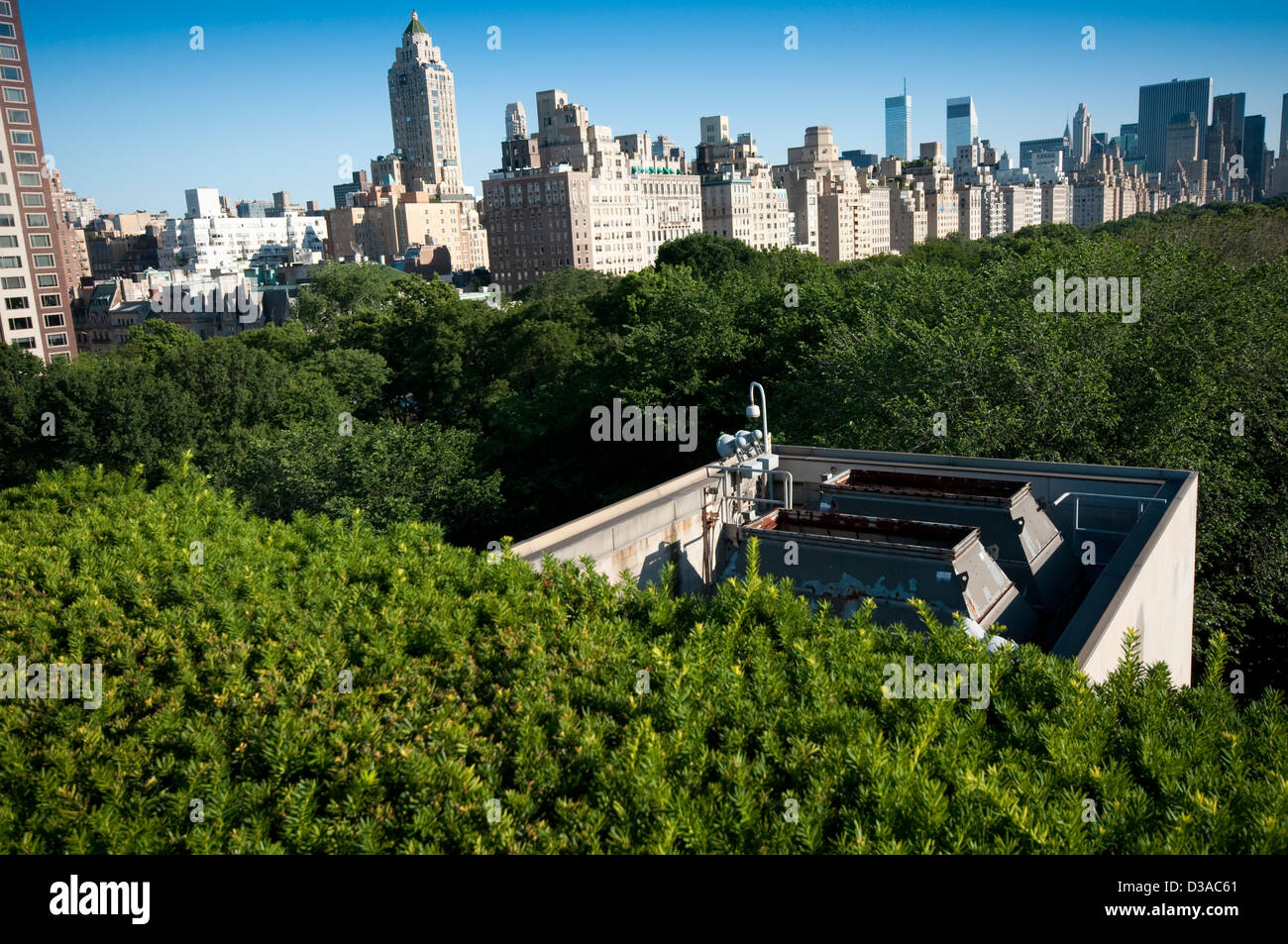 Met museum new york roof hi-res stock photography and images - Alamy
