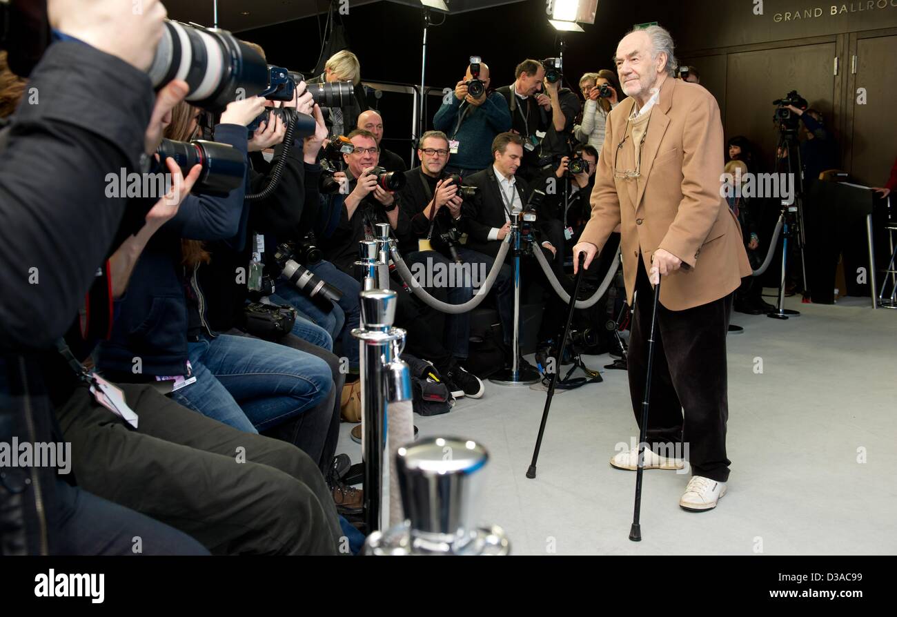 Berlin, Germany. 14th February 2013. Dutch director George Sluizer ...