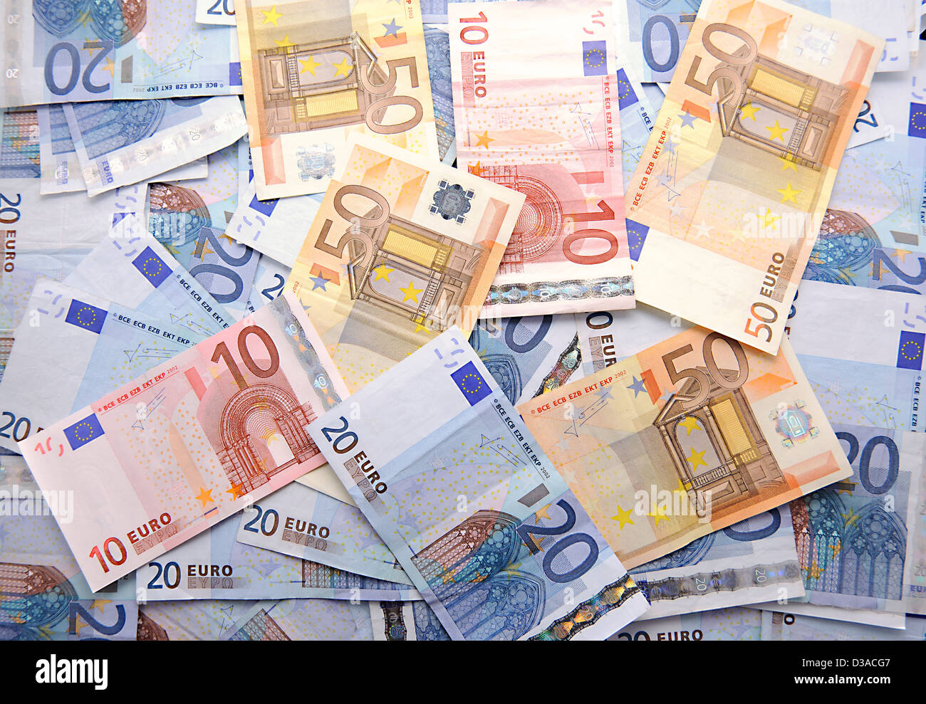 Background of the euro banknotes Stock Photo - Alamy