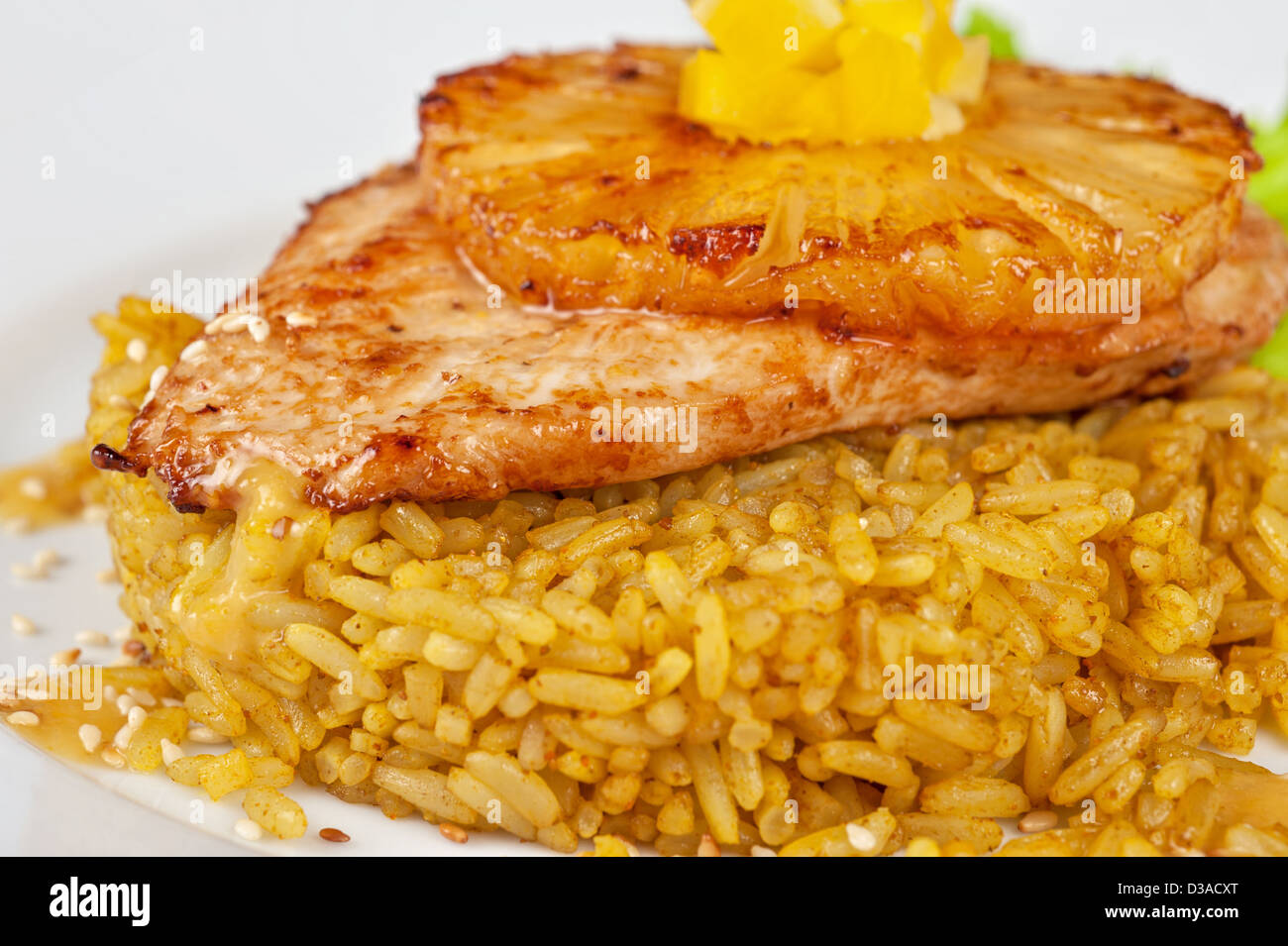 Spice diced chicken hi-res stock photography and images - Alamy