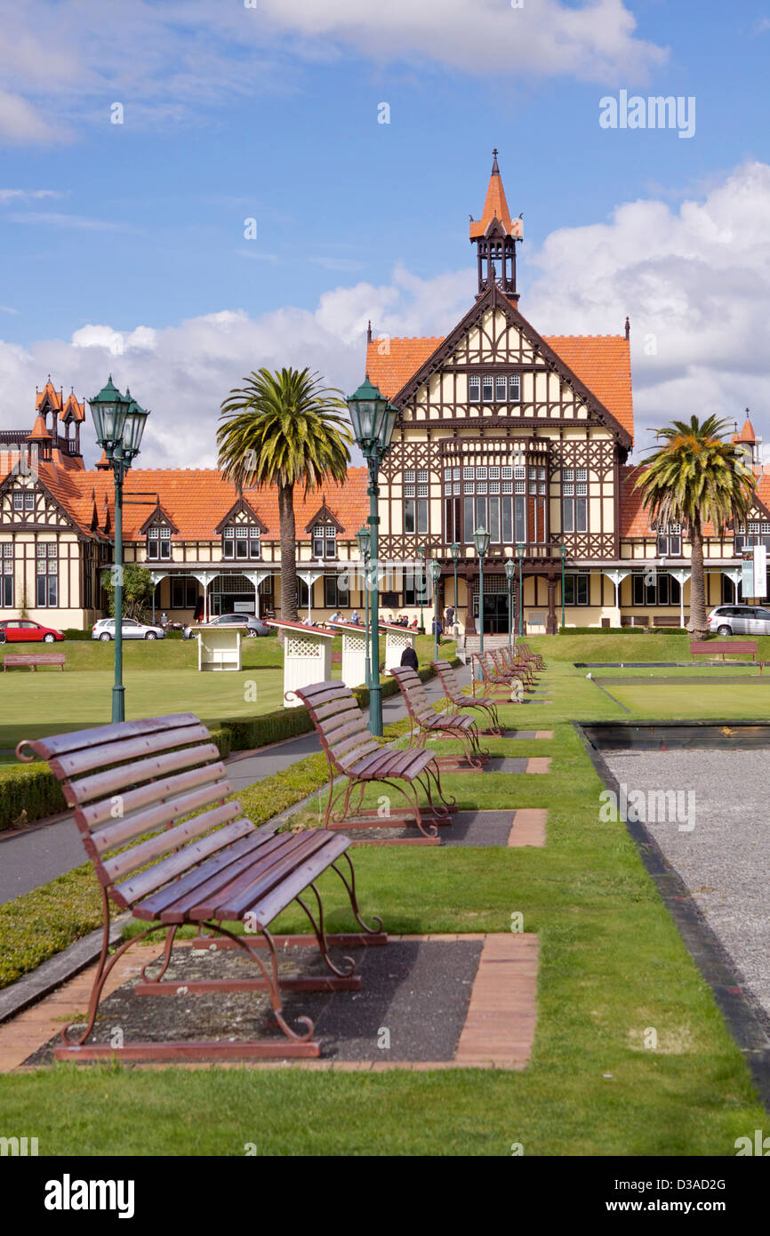 Rotorua North Island New Zealand travel tourism Stock Photo - Alamy