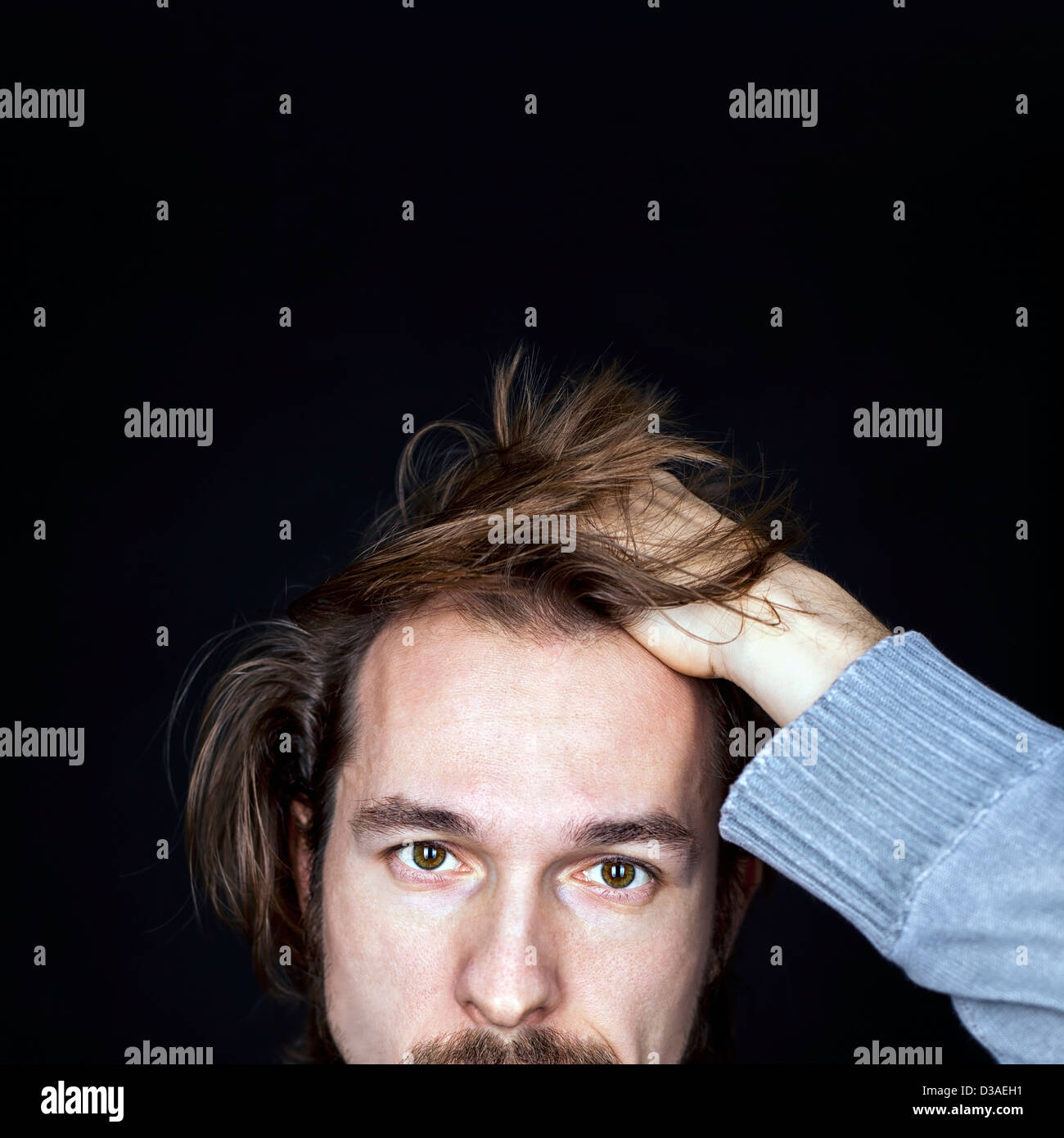 Confusion desperate frantic hi-res stock photography and images - Alamy