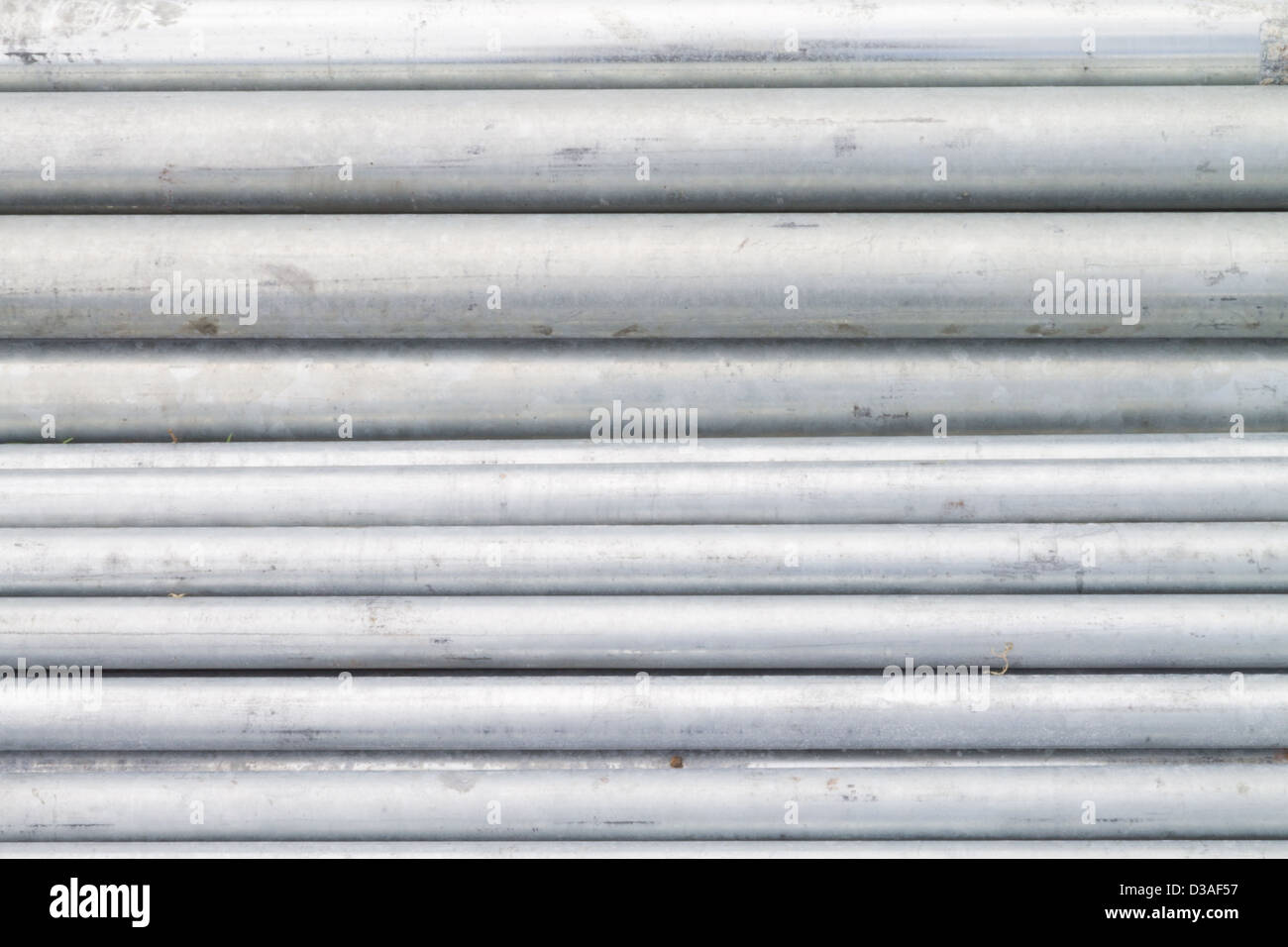 pipe metal cylinder coat galvanized texture background Stock Photo - Alamy