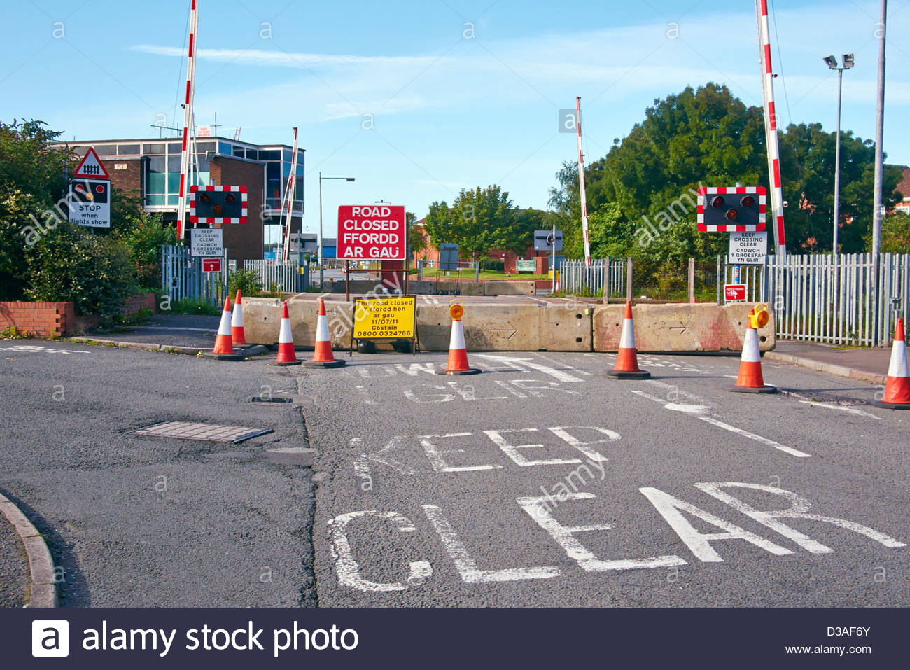 Network Rail Level Crossing High Resolution Stock Photography and ...