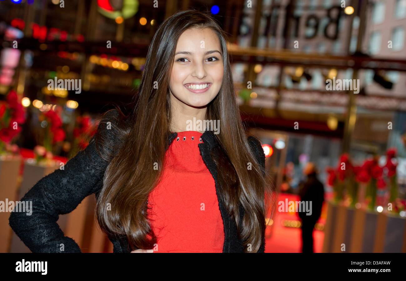 Kazakh actress Anelya Adilbekova arrives for the premiere of the movie ...