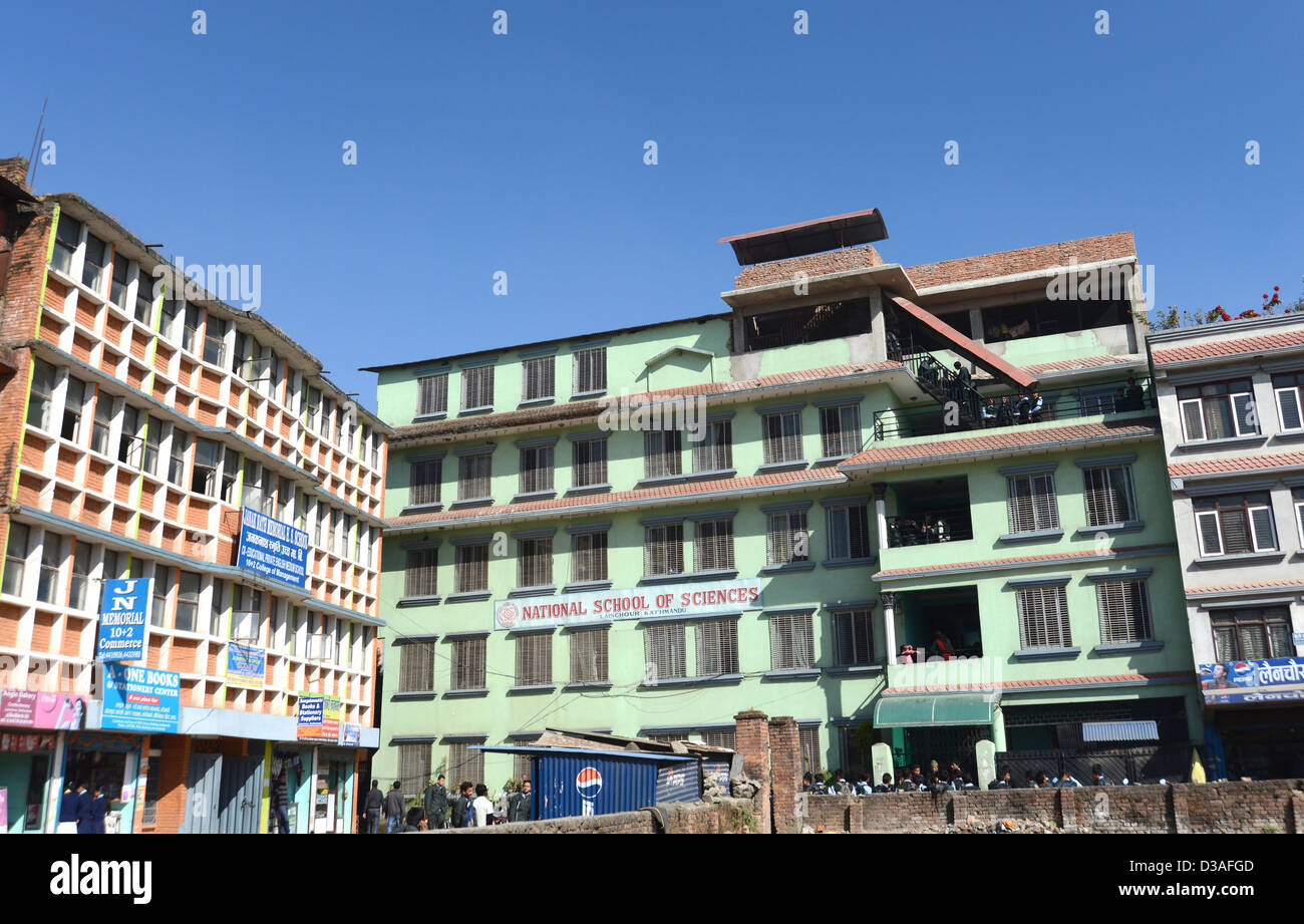 National school of sciences Kathmandu Nepal Stock Photo - Alamy