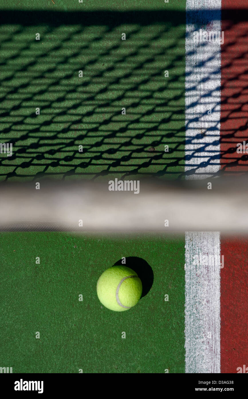 Tennis court abstract Stock Photo - Alamy