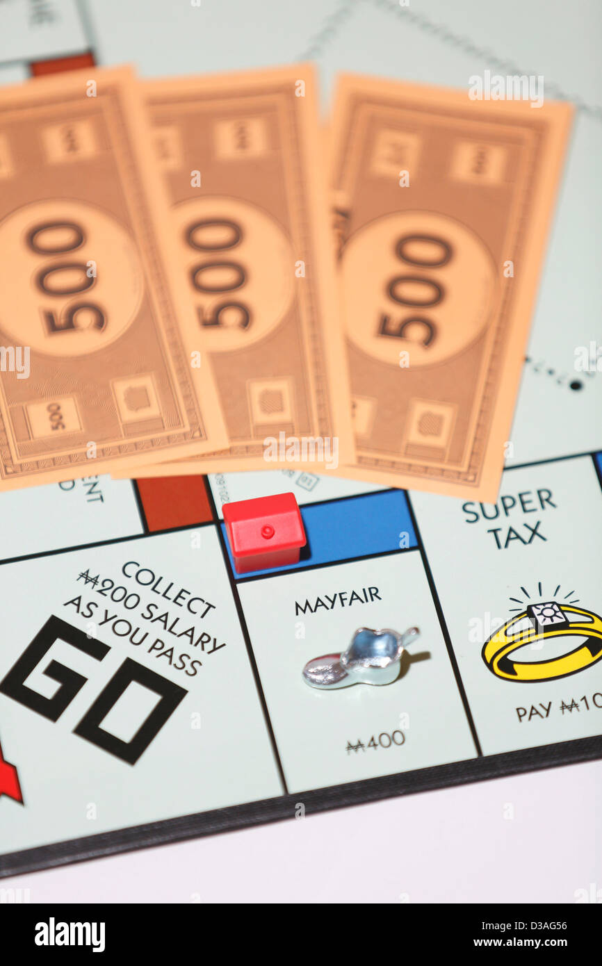 Mayfair Monopoly Board High Resolution Stock Photography and Images - Alamy