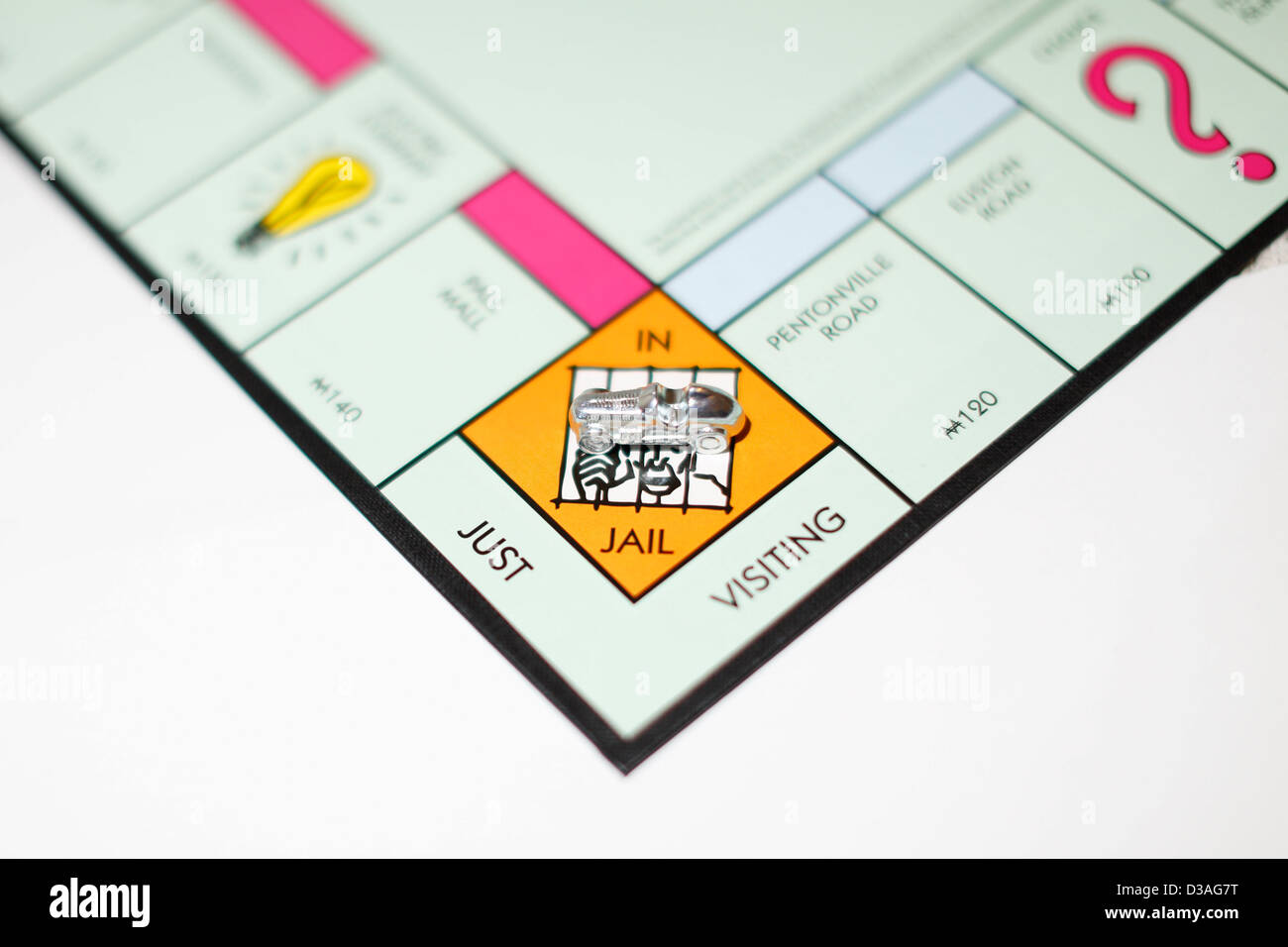 Monopoly in jail hi-res stock photography and images - Alamy