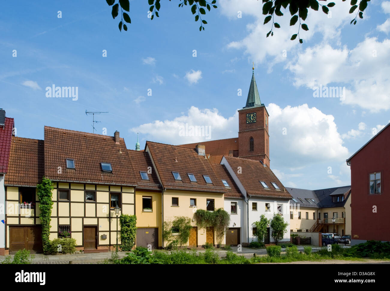 Bernau, Germany, St. Mary's Church Stock Photo - Alamy