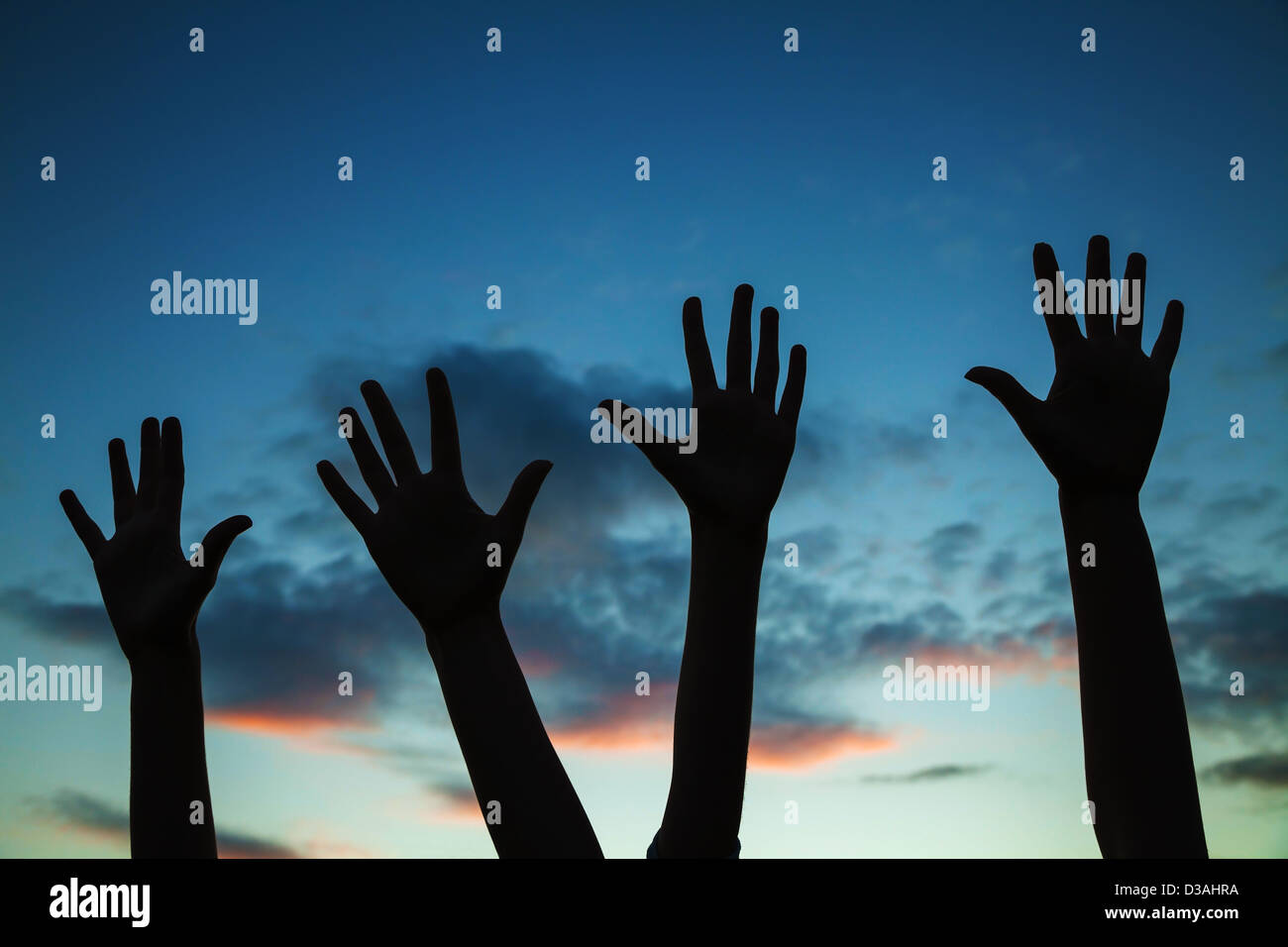 Waving hand arm hi-res stock photography and images - Alamy