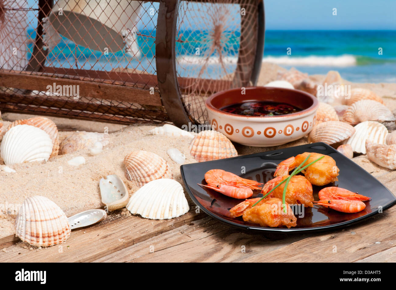 Golden sand shrimp hi-res stock photography and images - Alamy