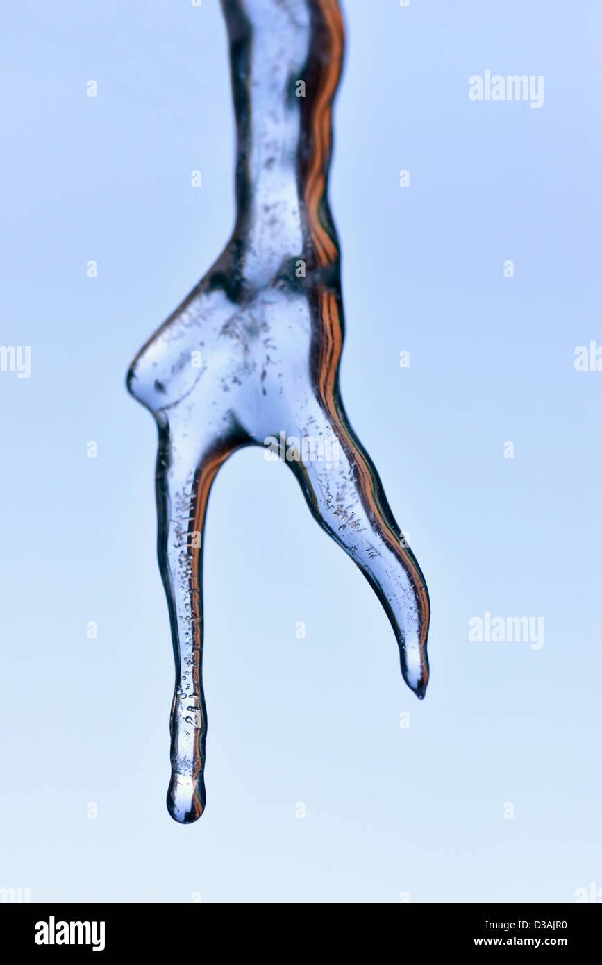 Ice from water dripping from hi-res stock photography and images - Alamy