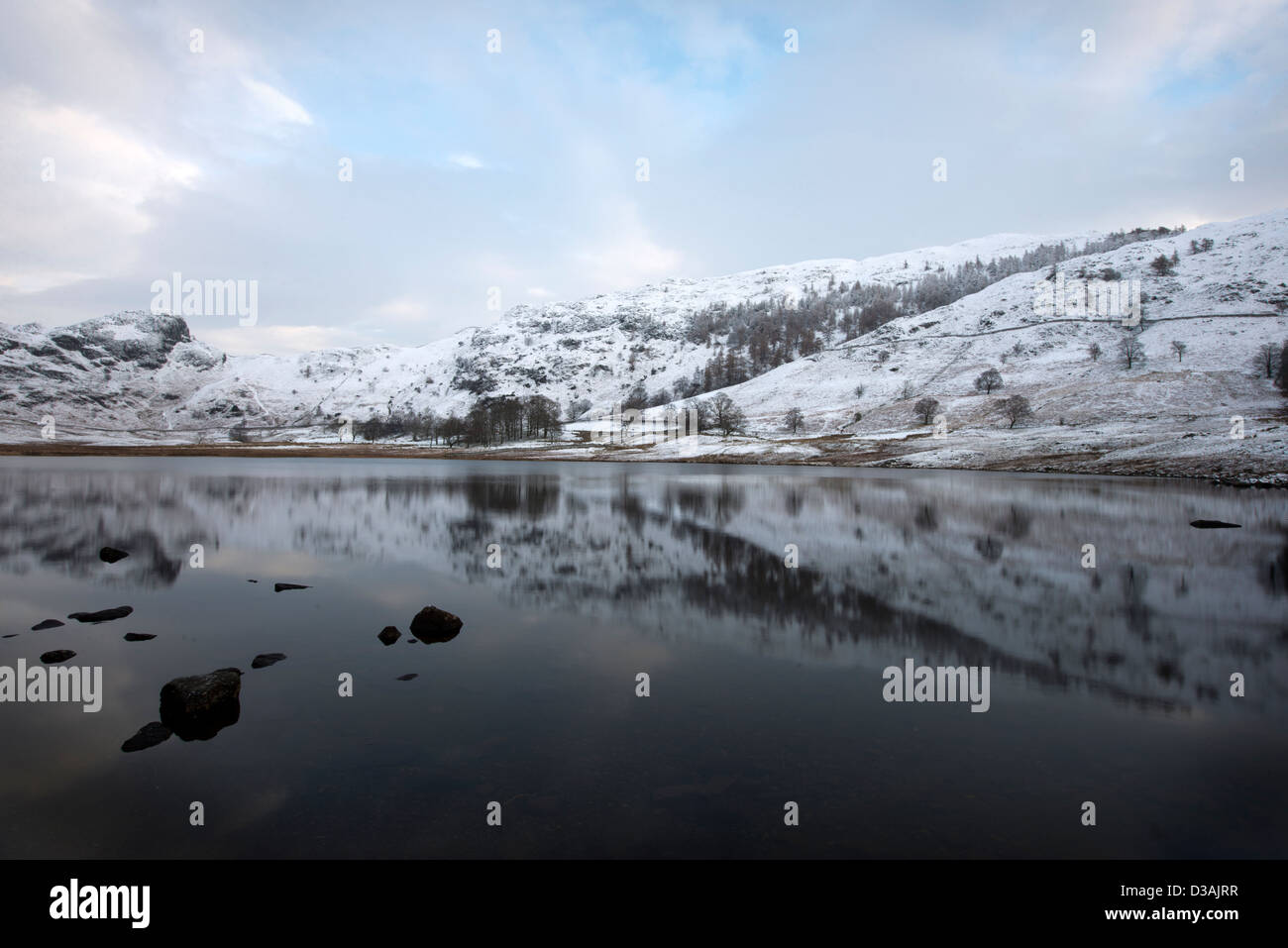 Blea tarn winter snow hi-res stock photography and images - Alamy