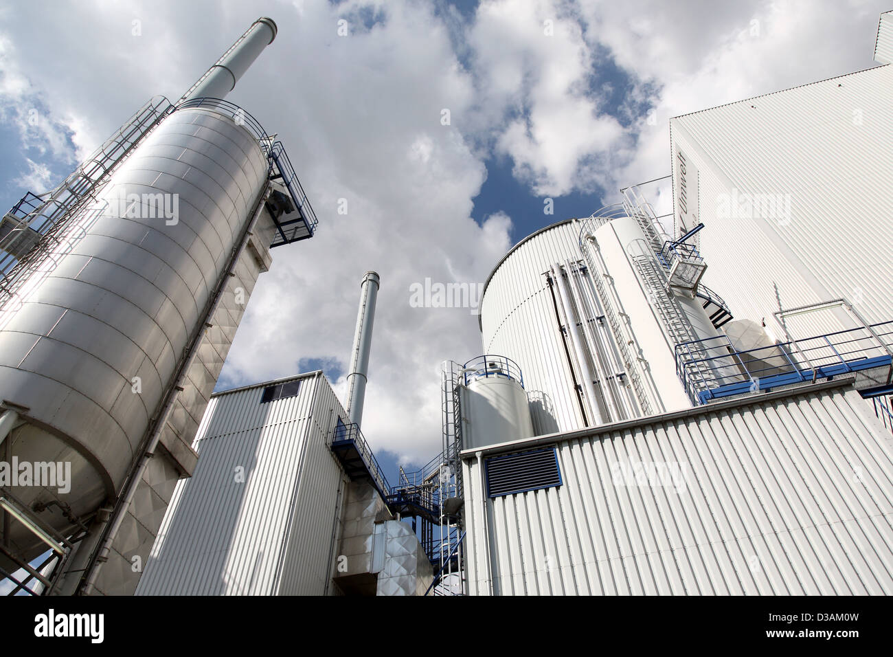 Leuna, Germany, MVV incinerator Leuna GmbH Stock Photo - Alamy