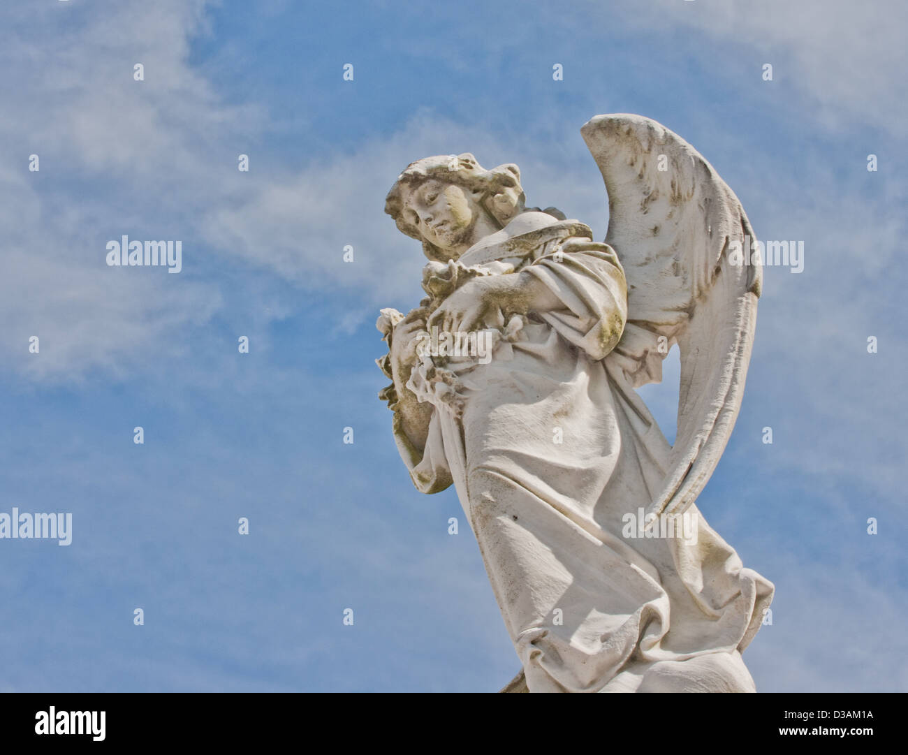 Angel with wings extended hi-res stock photography and images - Alamy