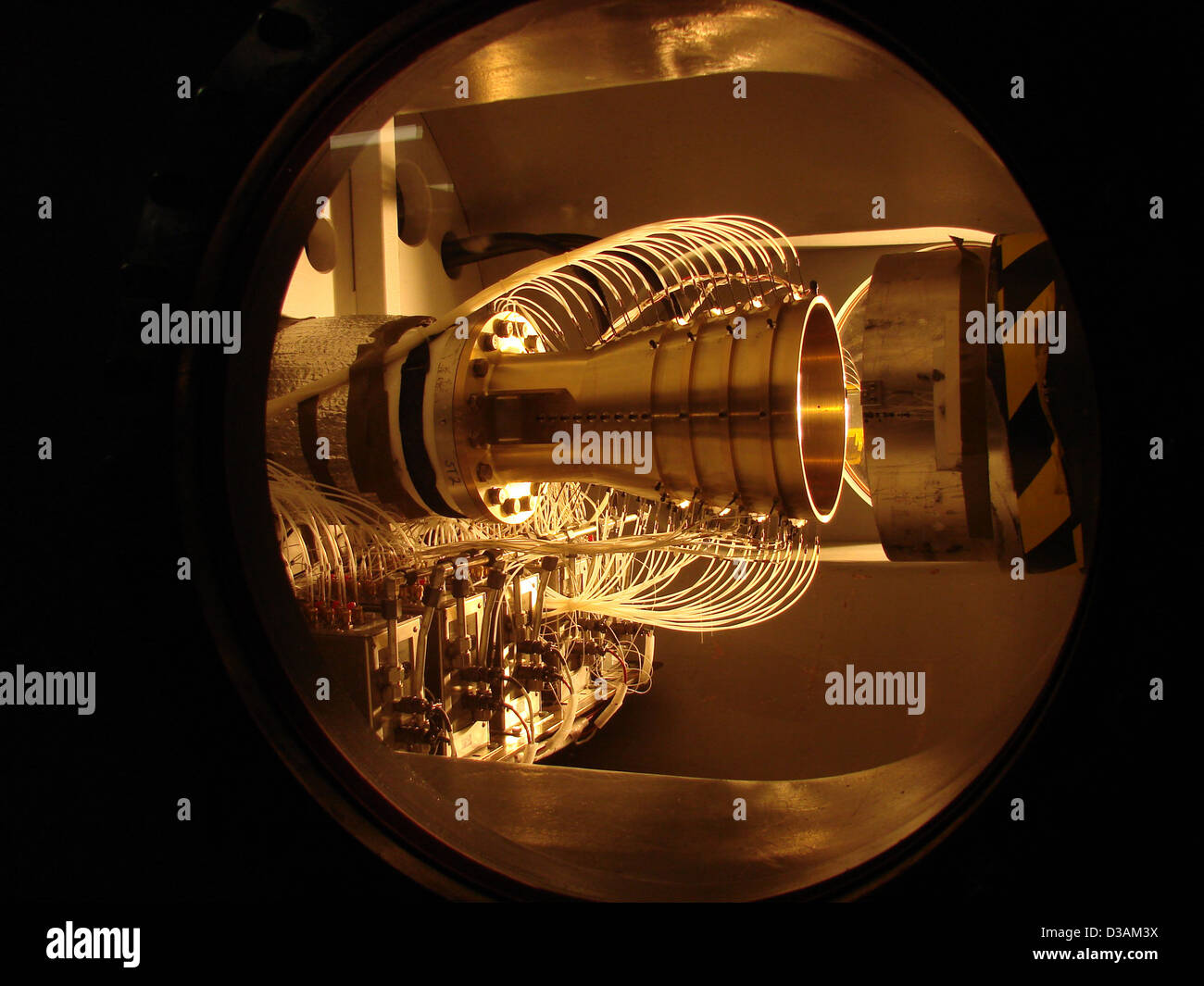 The J-2X engine, developed for NASA’s Ares rockets, is designed to ...