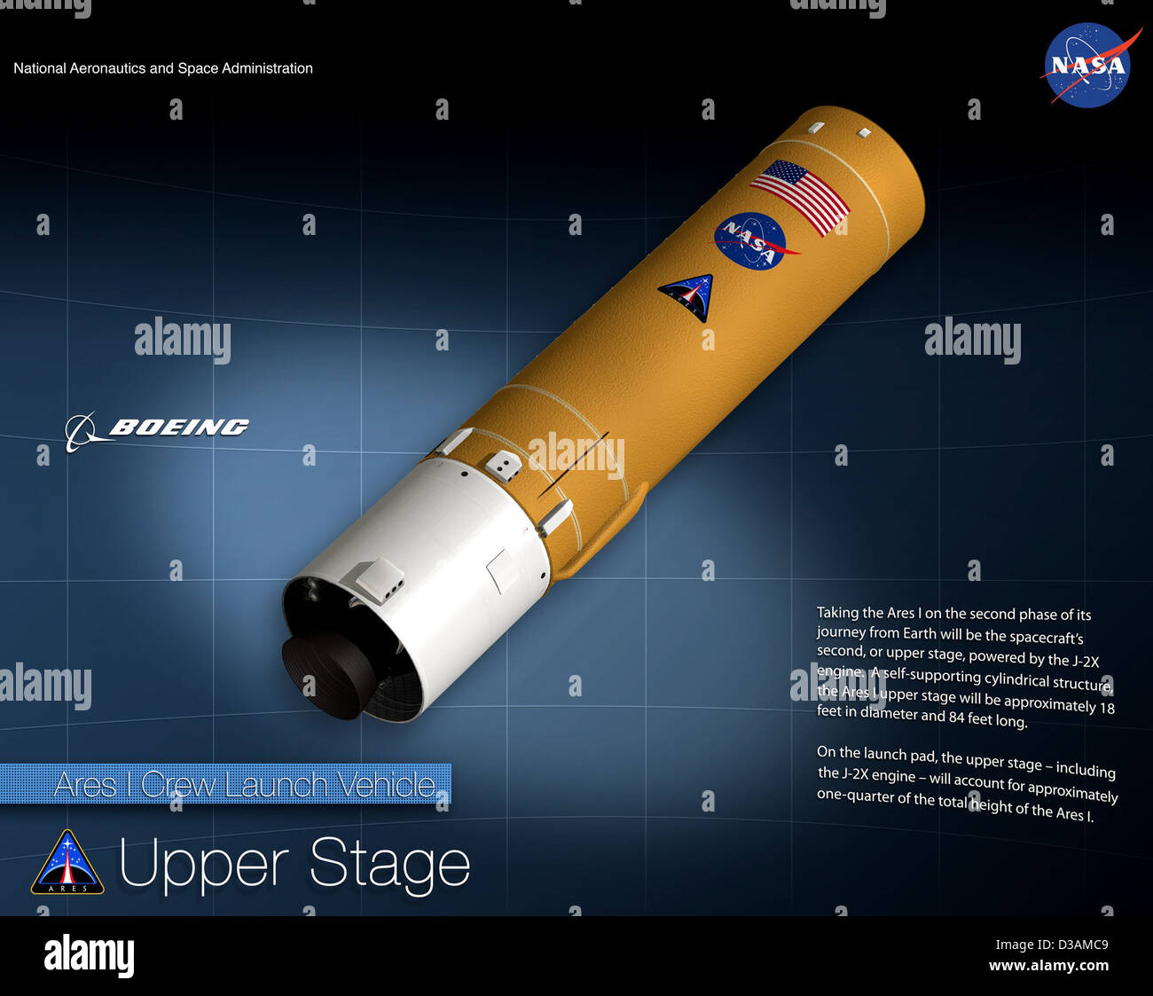 Ares I Rocket, Upper Stage (November, 2008 Stock Photo - Alamy