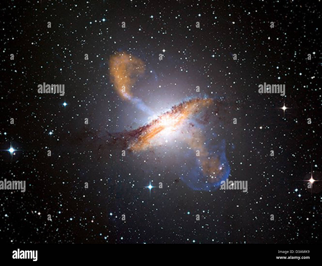 A Black Hole Overflows (NASA, Chandra, 2/2/09 Stock Photo - Alamy